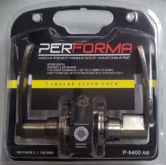 Prima Home Depot | Performa Tubular Lever Lock