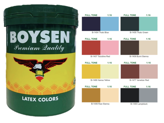 Prima Home Depot | Boysen Acry-Color (Latex) - 1 Liter Prima Home Depot | Boysen Acry-Color (Latex) - 1 Liter