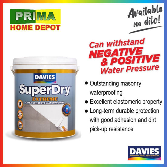 Prima Home Depot | Davies SuperDry Waterproofing