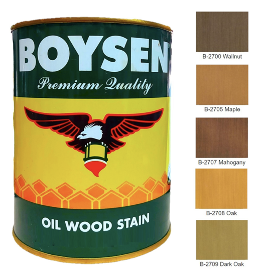 Prima Home Depot | Boysen Oil Wood Stain - 1 Liter