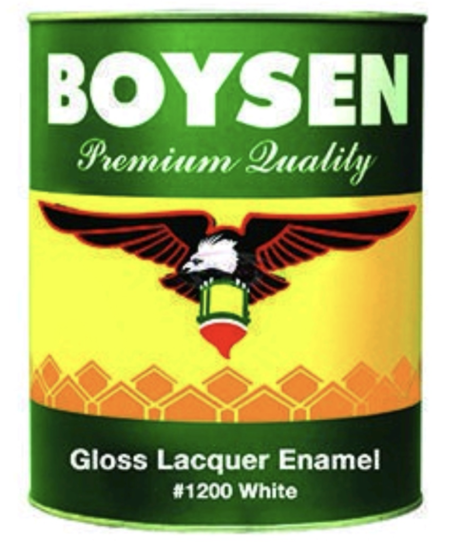 Prima Home Depot | Boysen Gloss Lacquer Enamel White