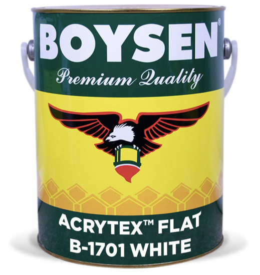 Prima Home Depot | Boysen Acrytex Topcoat Flat- 1 Gallon