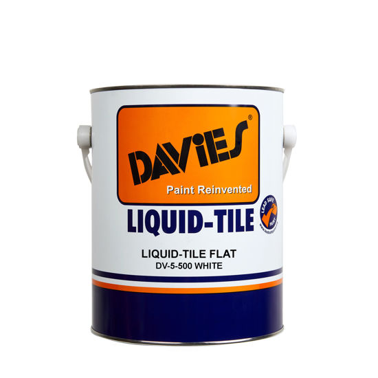 Prima Home Depot | Davies Liquid Tile Flat White - 1 Gallon