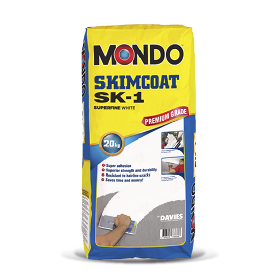 Prima Home Depot | SK-1 Mondo Skimcoat - Super Fine White Powder (Davies)