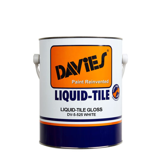 Prima Home Depot | Davies Liquid Tile Gloss White - 1 Gallon